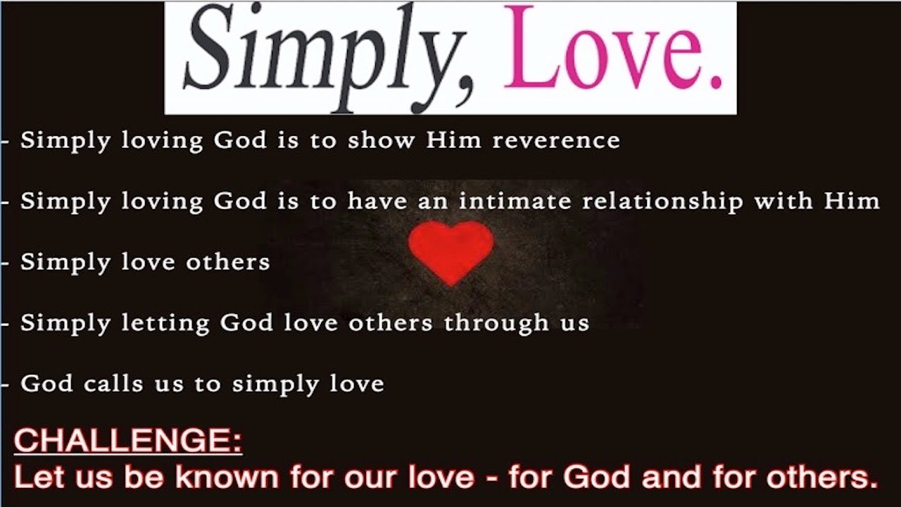 Simply, Love - Eagleville Bible Church