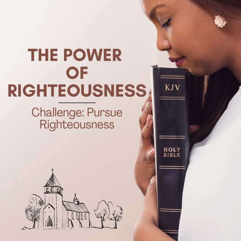 Pursue Righteousness - Eagleville Bible Church